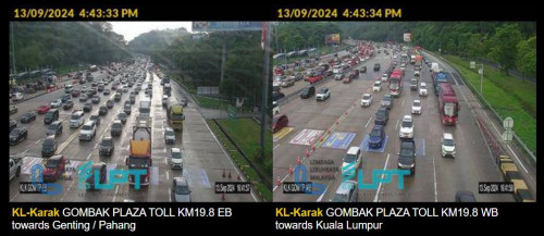 KL-Karak GOMBAK PLAZA TOLL