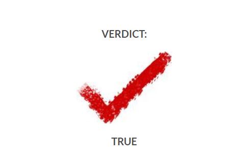 Verdict True - Pictr.com