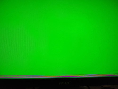 Monitor dying i think, is it worth fixing