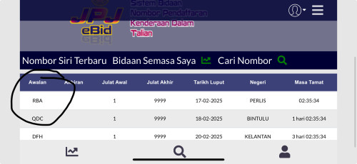RBA plate number. Last call